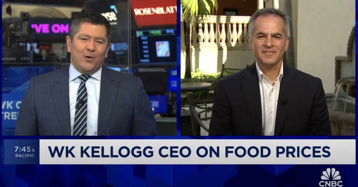 Kellogg's CEO Gary Pilnick's 'Cereal For Dinner' Advice To Struggling ...